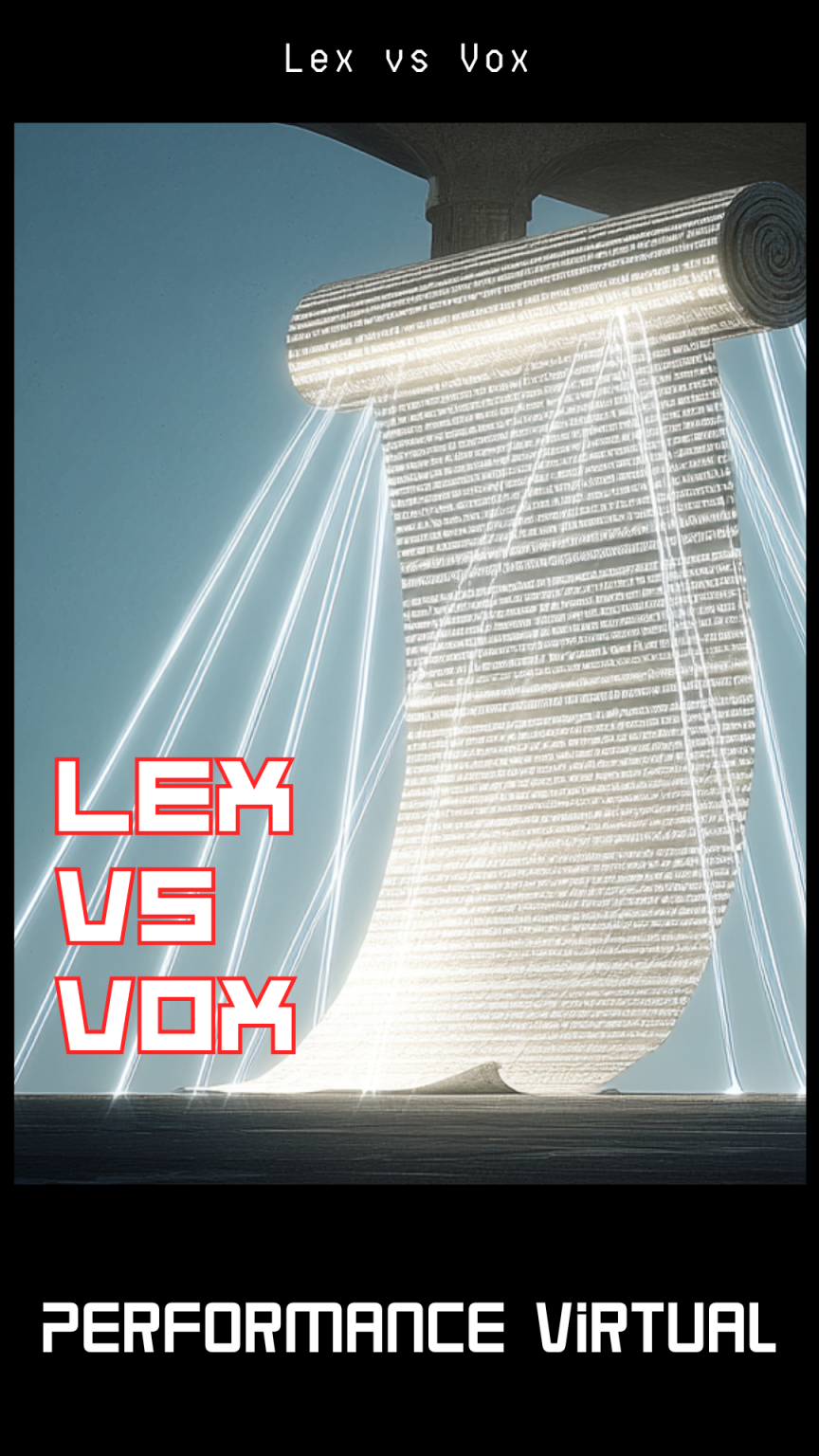 Lex vs Vox – La ley como acto poético contra la impunidad - Ultranaut